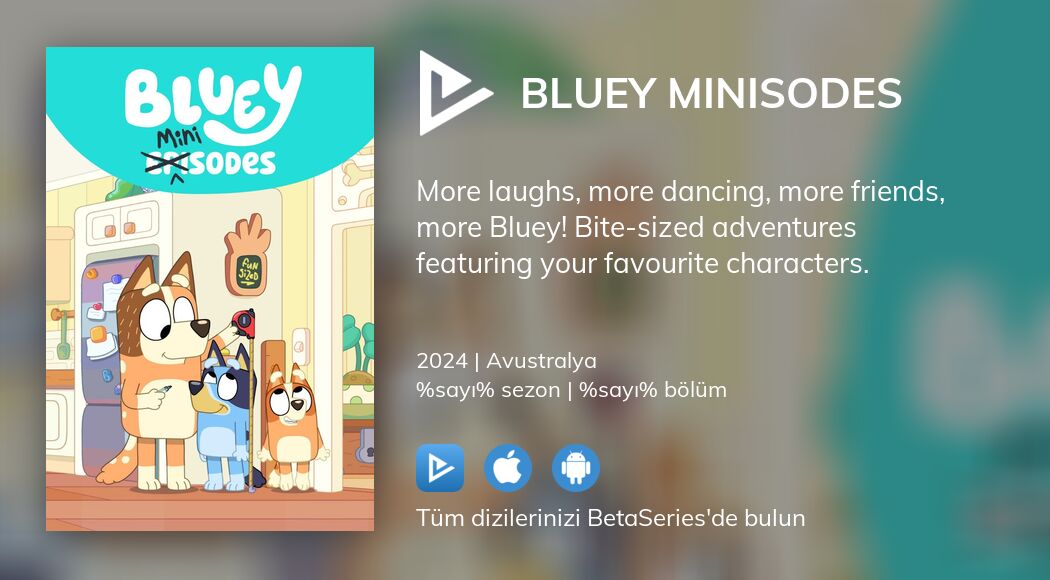 Bluey Minisodes akışını izleyin