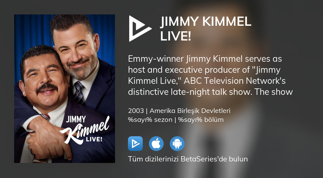 Jimmy Kimmel Live! akışını izleyin