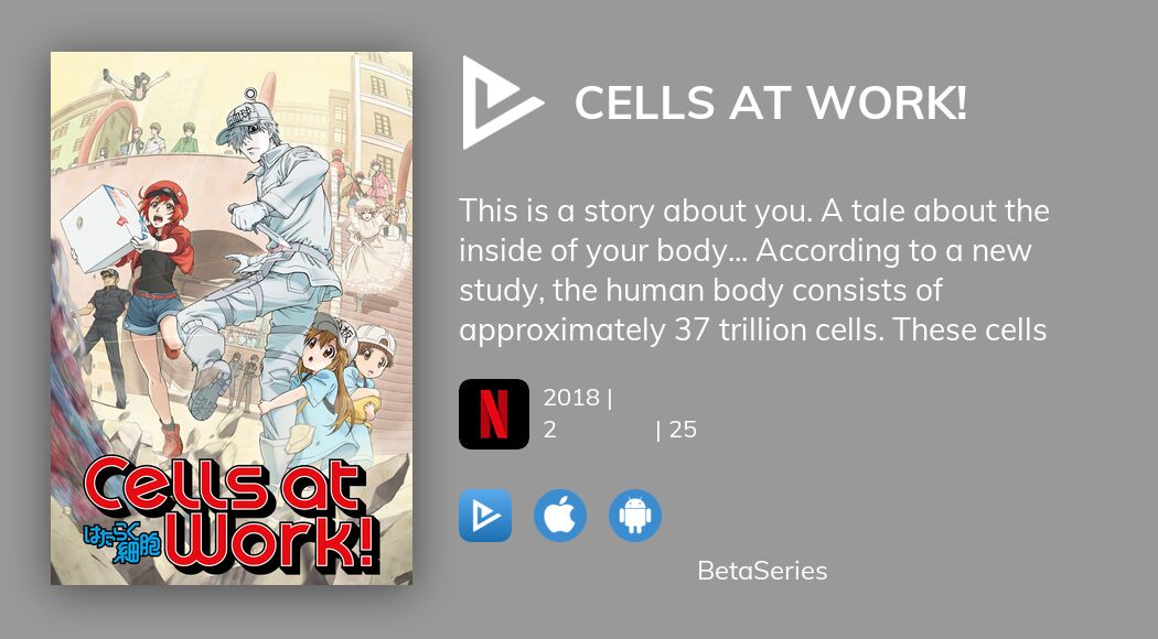 Дивіться трансляцію Cells at Work!