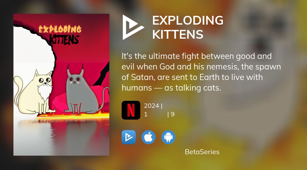 Де дивитися серіал Exploding Kittens онлайн? | BetaSeries.com