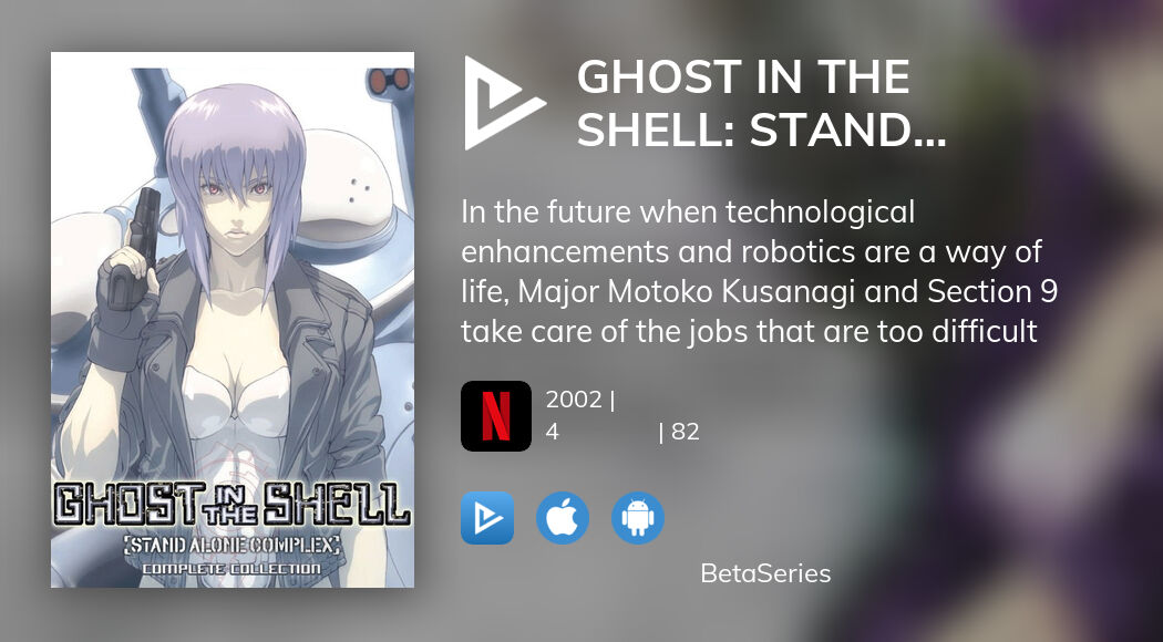 Дивіться трансляцію Ghost in the Shell: Stand Alone Complex
