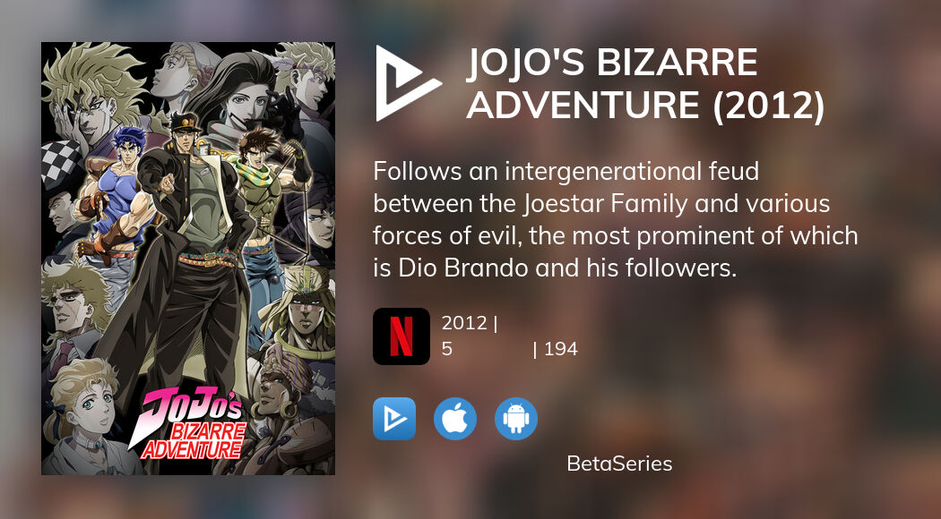 Дивіться трансляцію JoJo's Bizarre Adventure (2012)