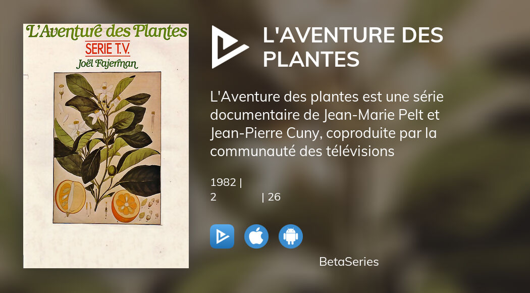 Дивіться трансляцію L'aventure des plantes