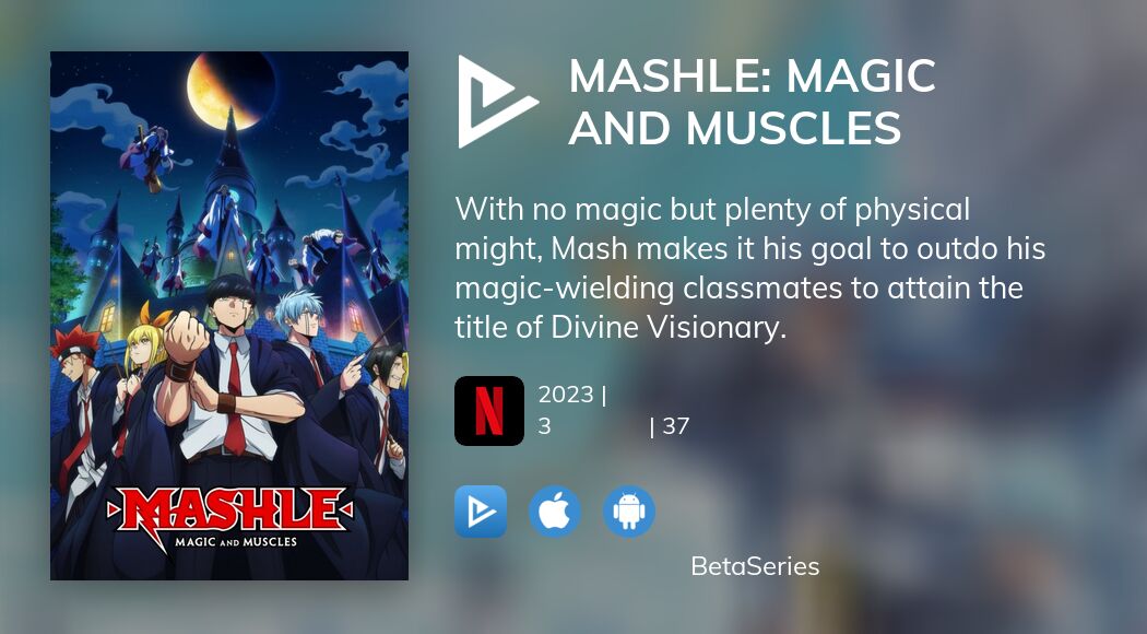 Дивіться трансляцію Mashle: Magic and Muscles