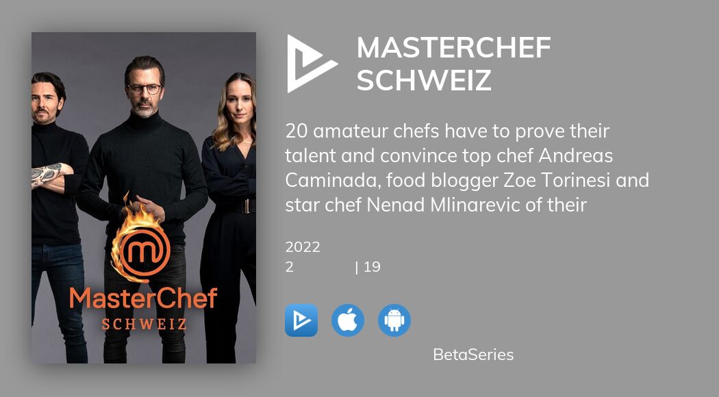 Дивіться трансляцію MasterChef Switzerland