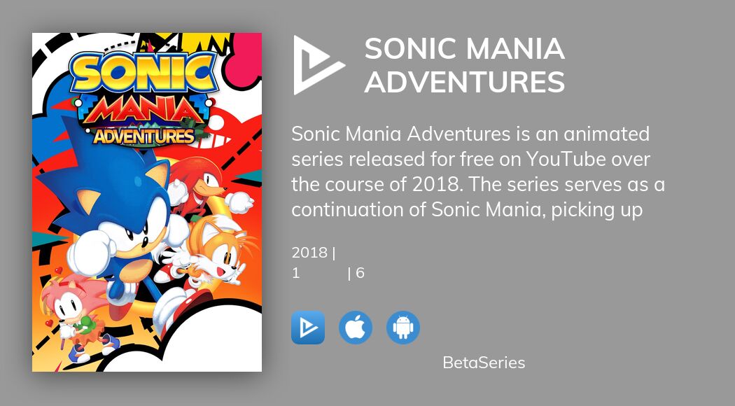 Дивіться трансляцію Sonic Mania Adventures