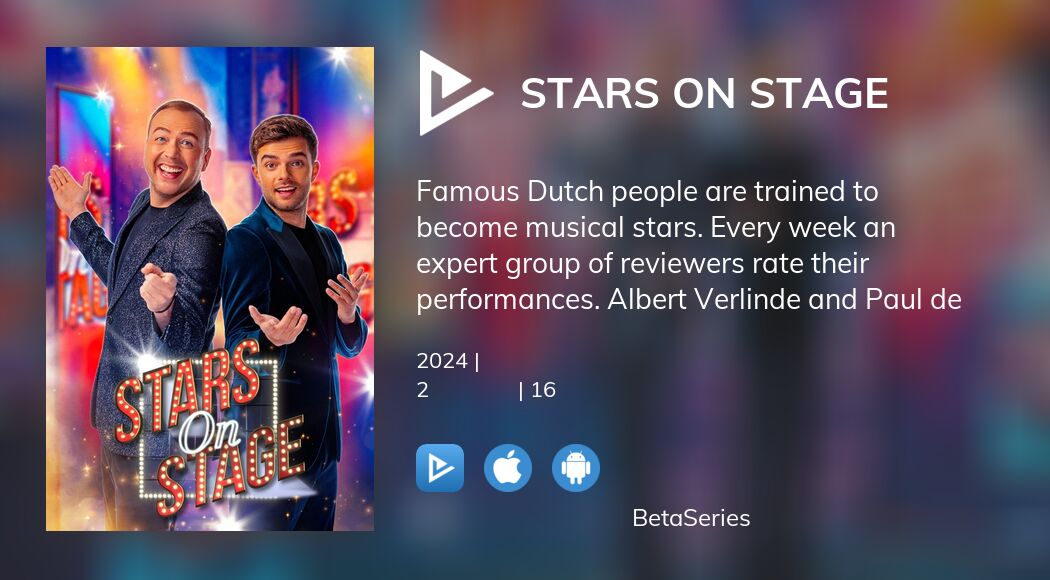 Дивіться трансляцію Stars on Stage