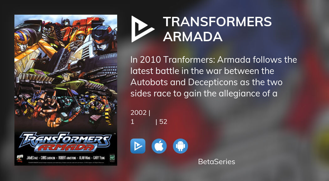 Дивіться трансляцію Transformers Armada