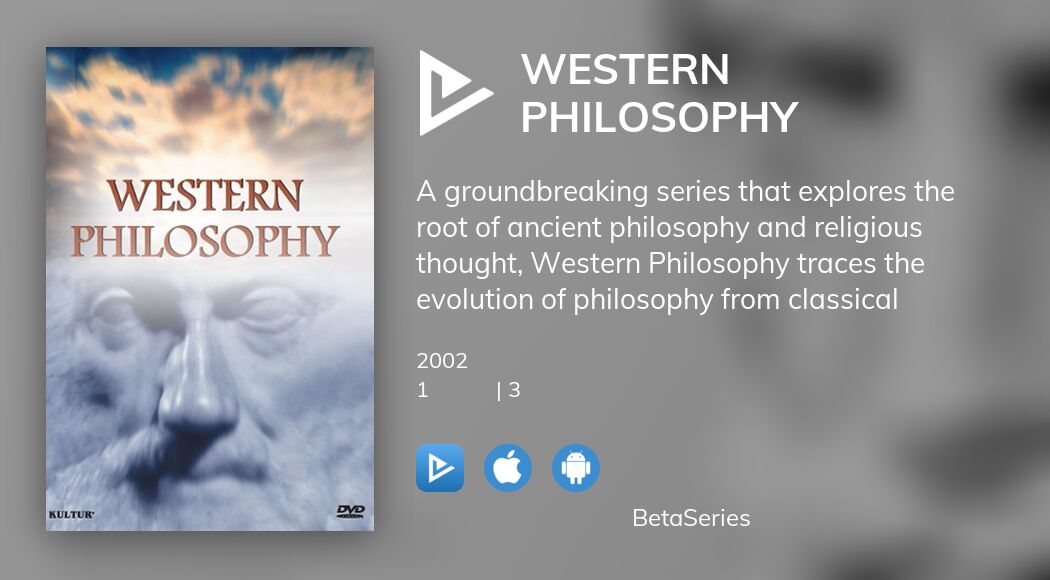 Де дивитися серіал Western Philosophy онлайн? | BetaSeries.com